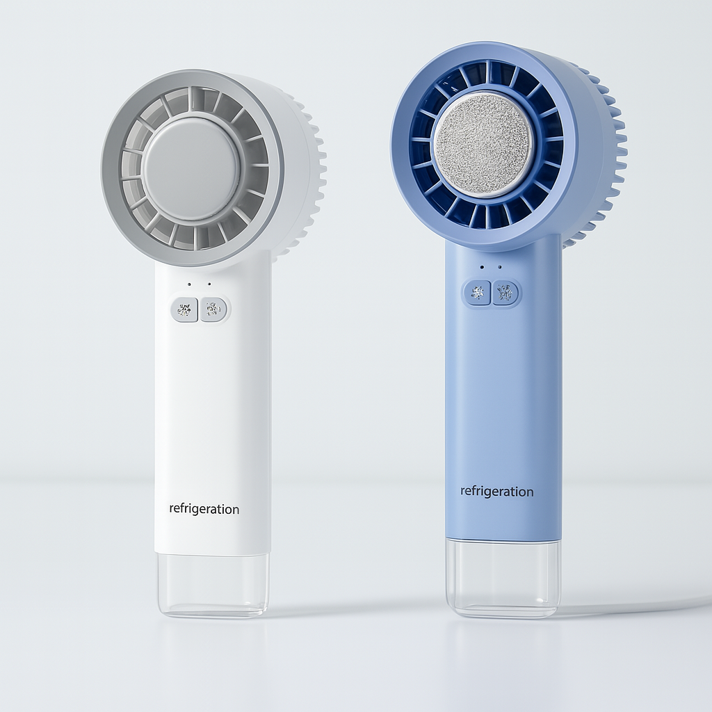 Handheld Turbo Jet Fan – Mini Portable High-Speed Fan with Ice-Cool Te ...